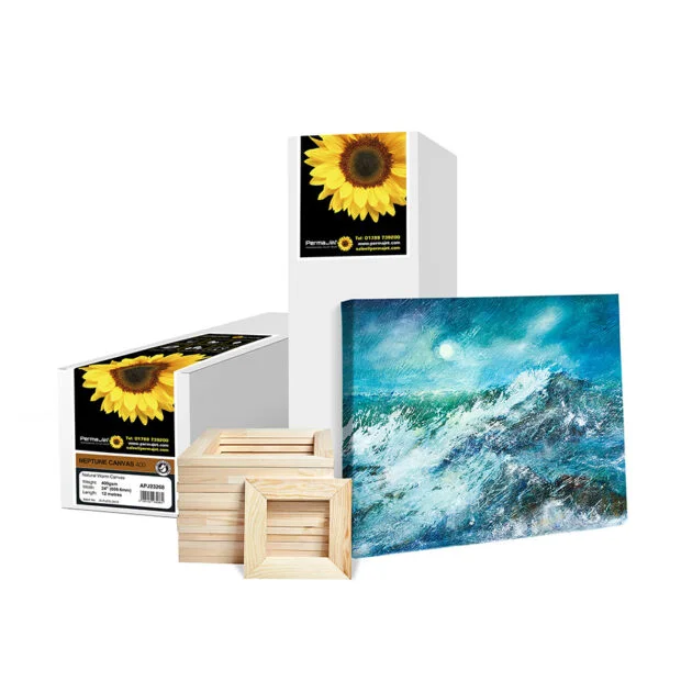 PermaJet Neptune Natural Matt Canvas 400 | Fine Art Inkjet Canvas